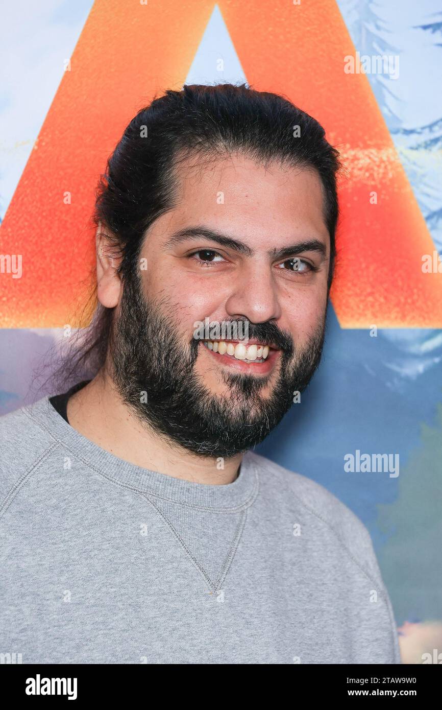 Paris, France. 03rd Dec, 2023. Guylo Homsy attends 'Migration' Paris ...