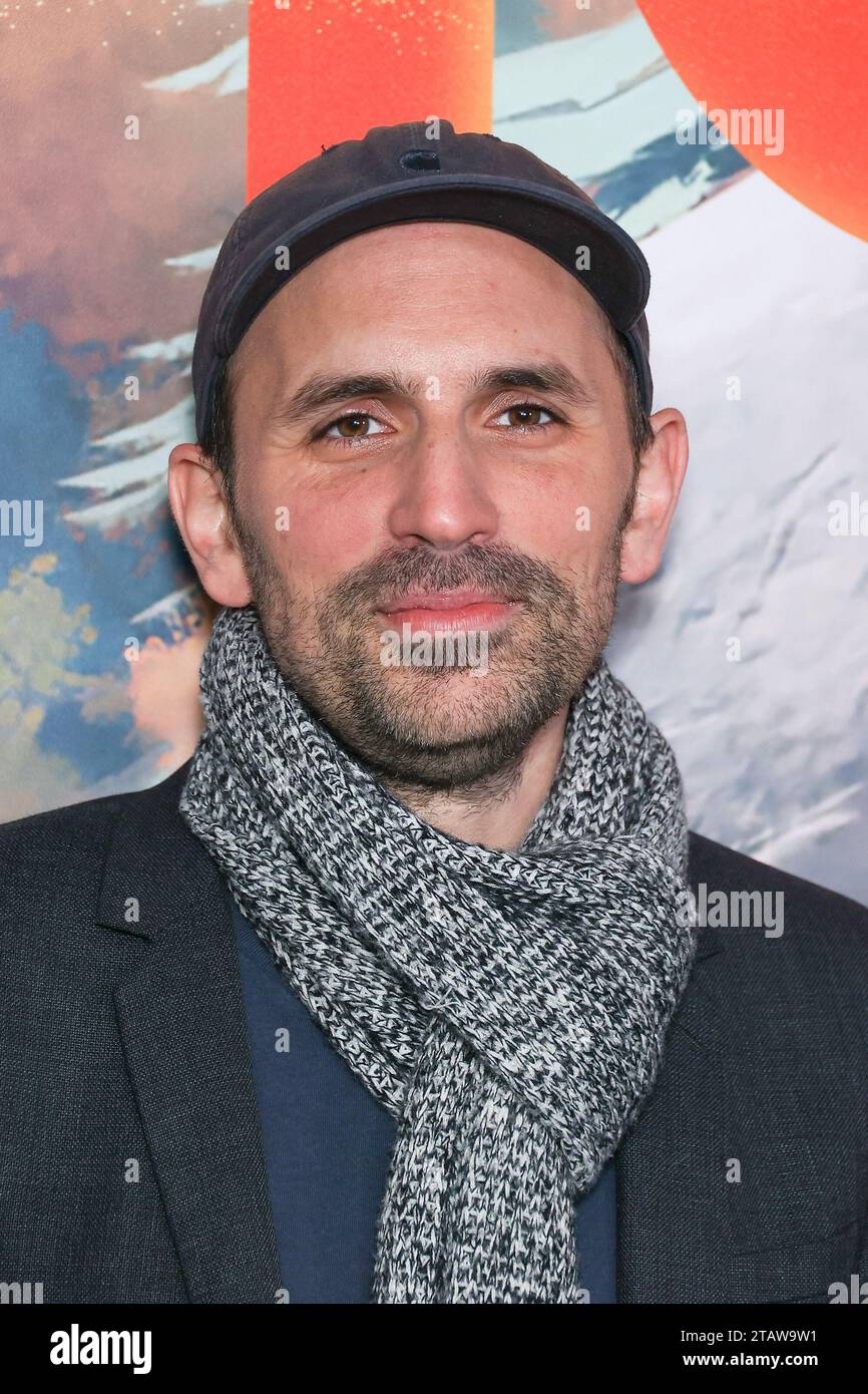 Paris, France. 03rd Dec, 2023. Benjamin Renner attend 'Migration' Paris film Premiere at UGC ...