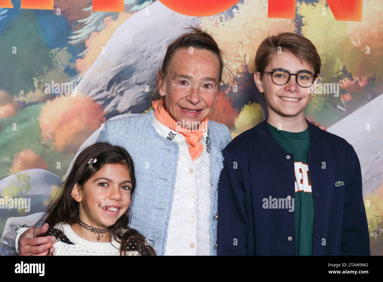 Paris, France. 03rd Dec, 2023. Pia Gimenez Bonfils, Dominique Frot ...
