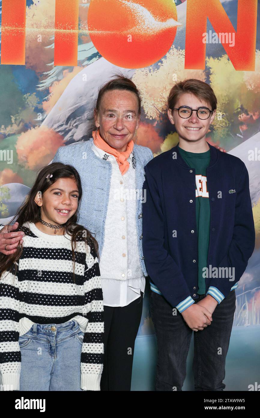 Paris, France. 03rd Dec, 2023. Pia Gimenez Bonfils, Dominique Frot ...