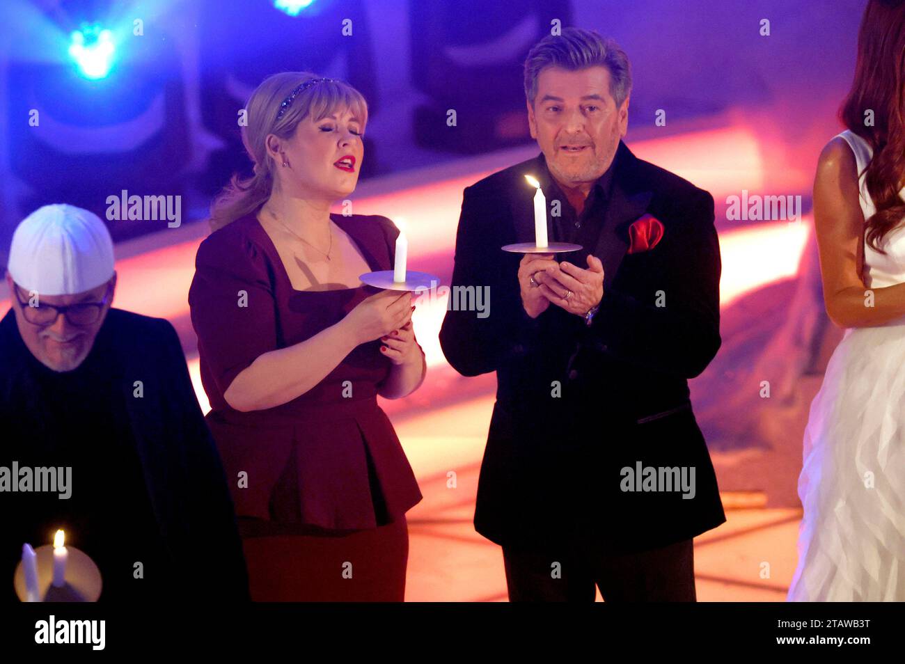 Maite Kelly und Thomas Anders in der ARD TV-Show Das Adventsfest der ...