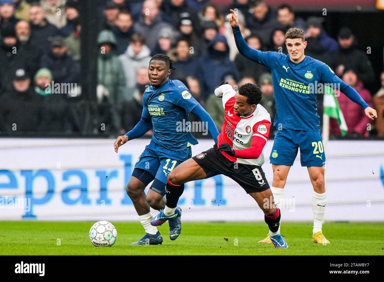 Rotterdam, The Netherlands. 03rd Dec, 2023. Rotterdam - Johan Bakayoko ...