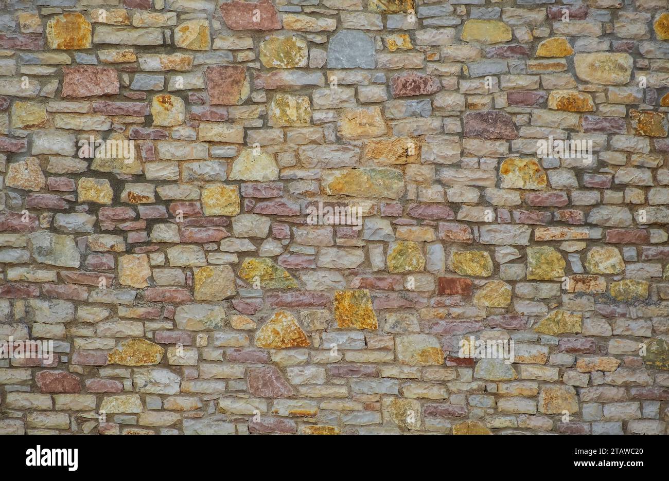 Stone wall. Masonry of stones. New modern stone wall texture background ...