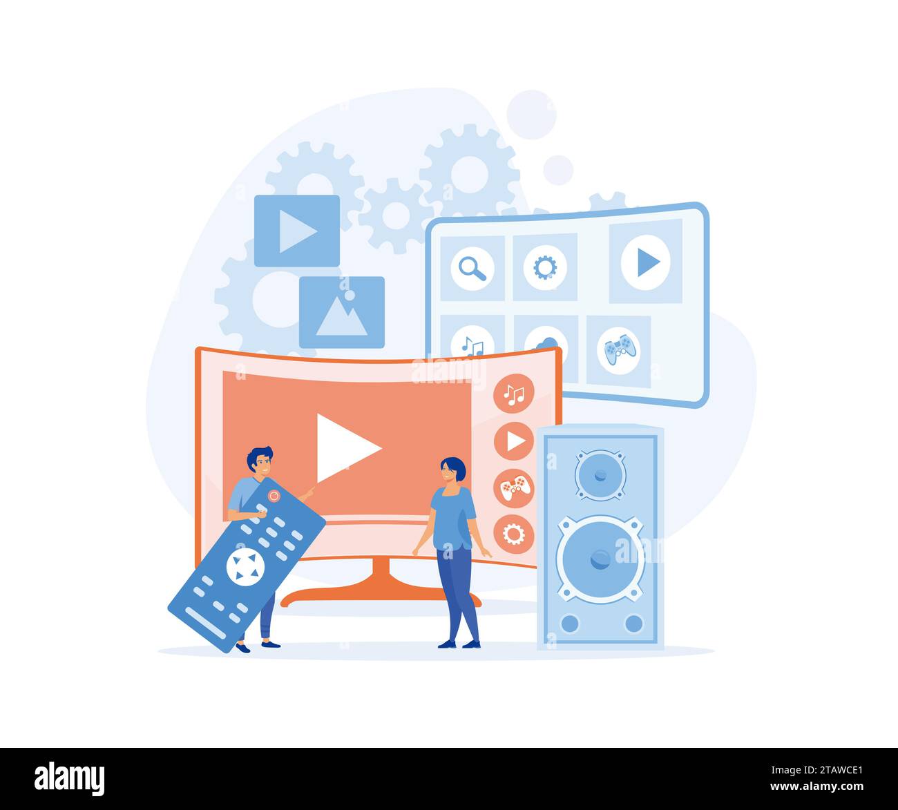 Smart tv box hi-res stock photography and images - Alamy