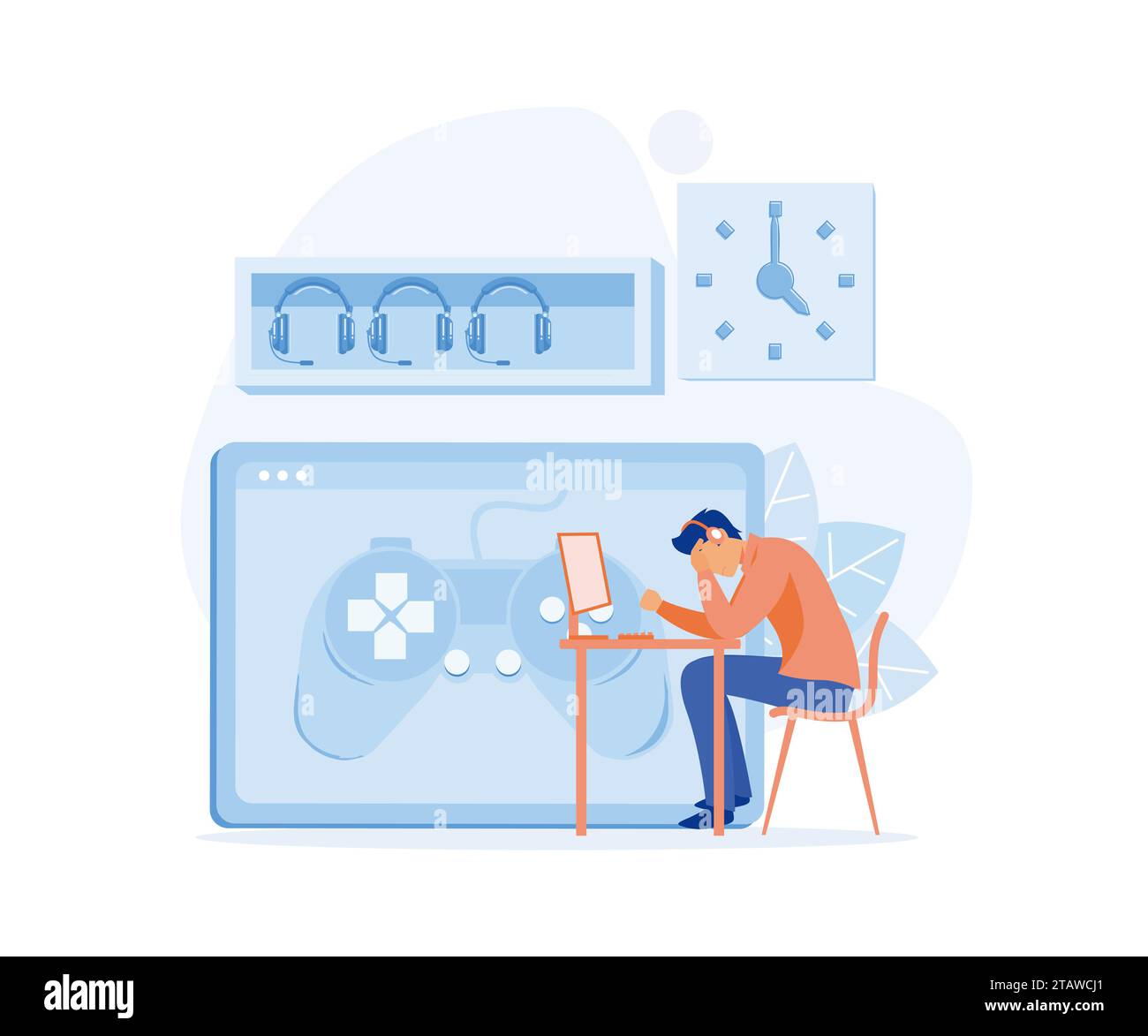 Digital overload concept, Likes and screen addiction, social media ...