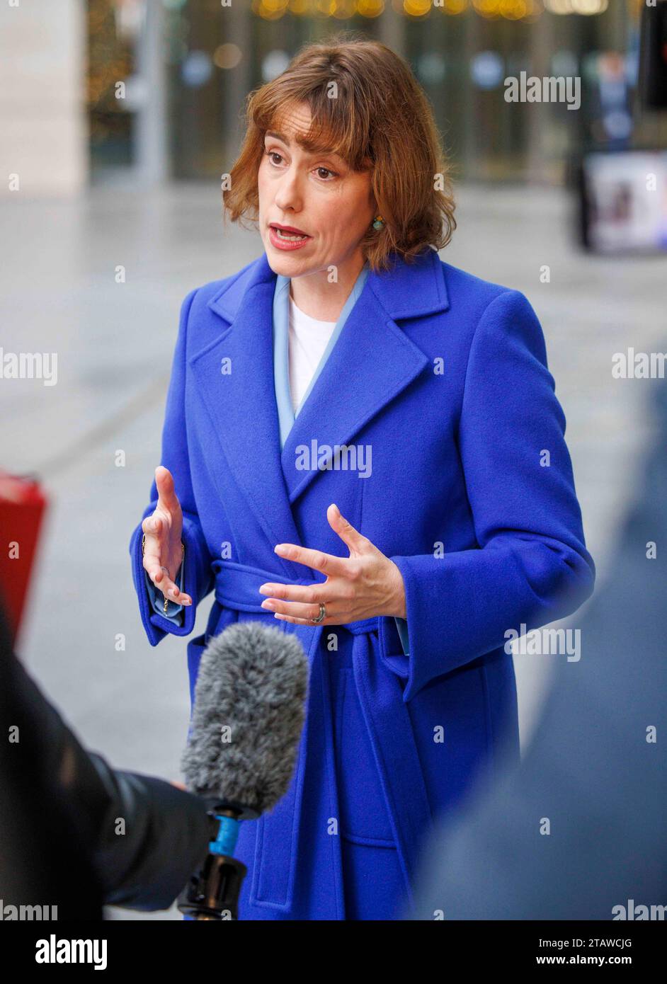 London, UK. 3rd Dec, 2023. Victoria Atkins, Secretary of State for ...