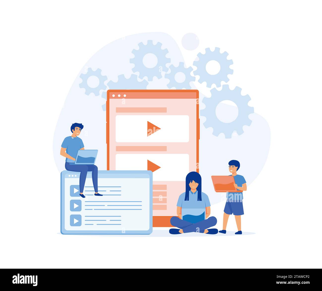 Digitalization vector vectors hi-res stock photography and images - Alamy