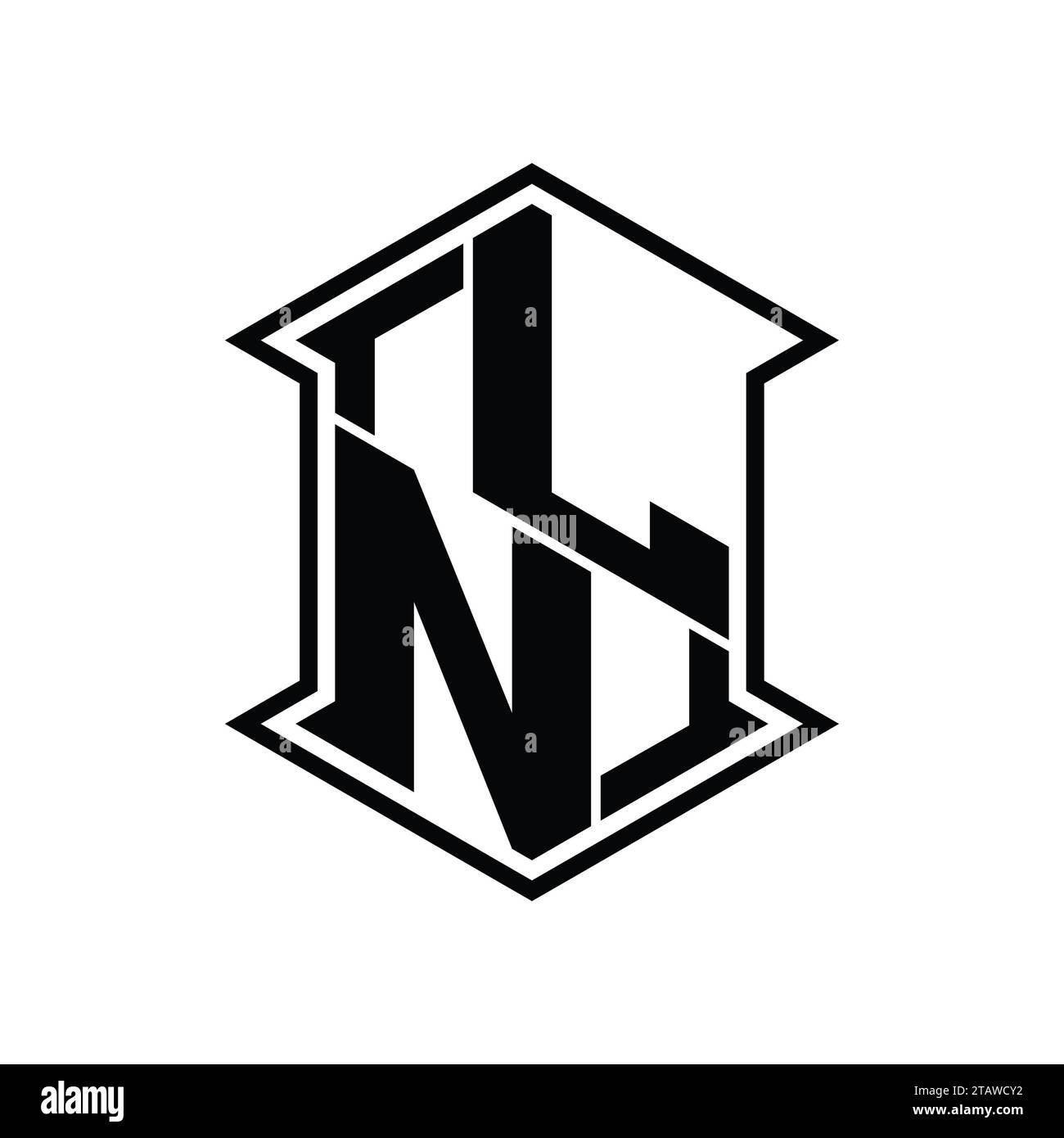 Ln gaming logo hi-res stock photography and images - Alamy