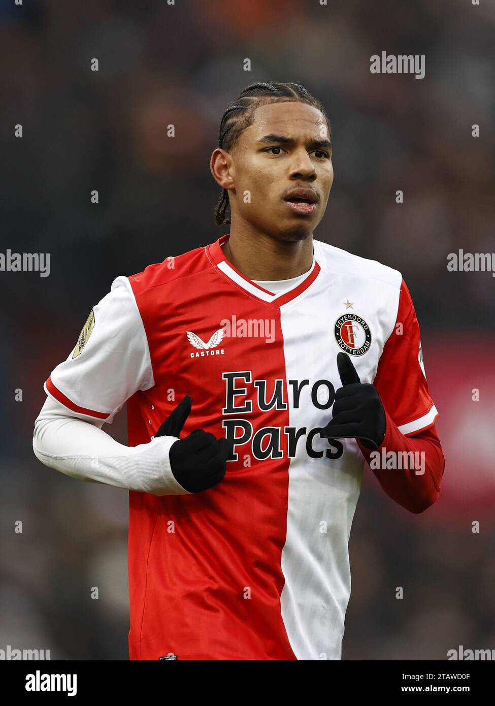 ROTTERDAM - Calvin Stengs of Feyenoord during the Dutch Eredivisie ...