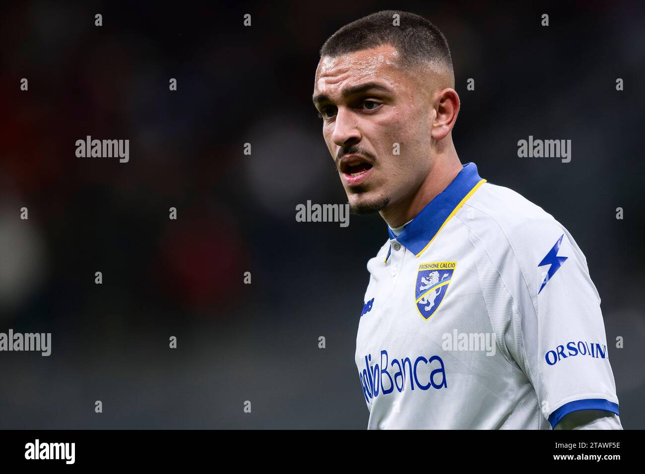 Milan, Italy. 2 December 2023. Arijon Ibrahimovic of Frosinone Calcio ...