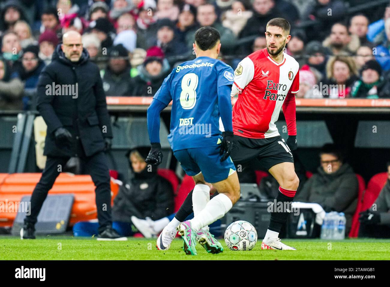 Rotterdam, The Netherlands. 03rd Dec, 2023. Rotterdam - Sergino Dest of ...