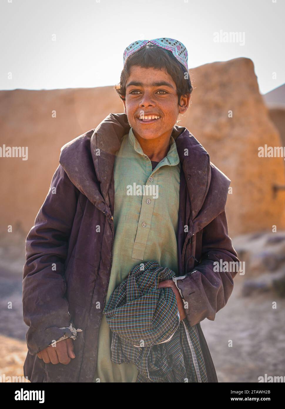Happy Afghan poor children, happy young girl, happy young boy, Needy ...