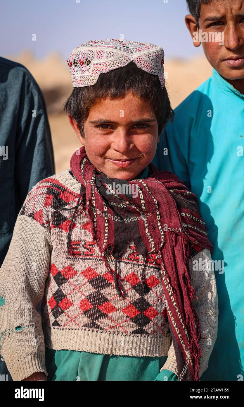 Happy Afghan poor children, happy young girl, happy young boy, Needy ...