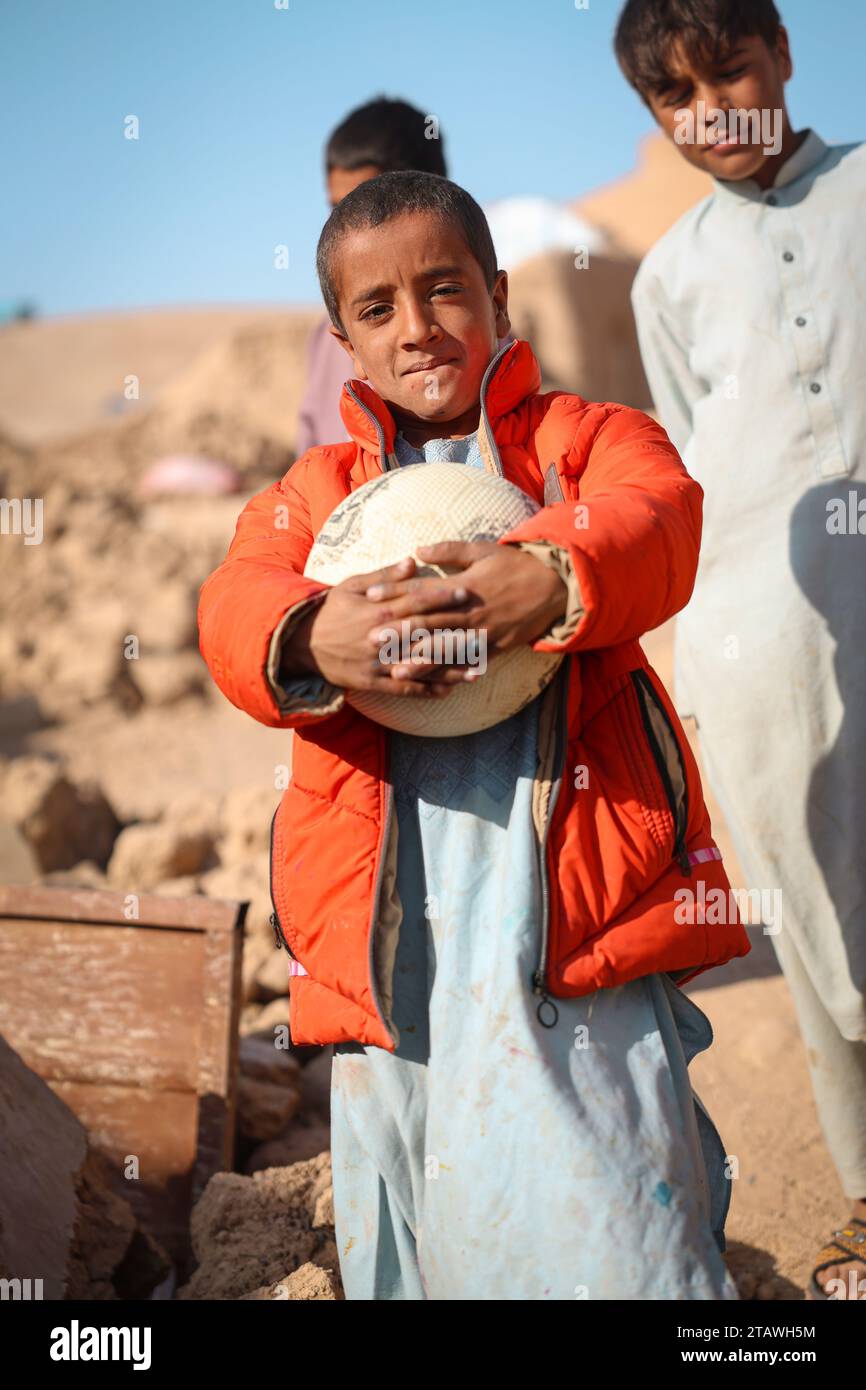 Happy Afghan poor children, happy young girl, happy young boy, Needy ...