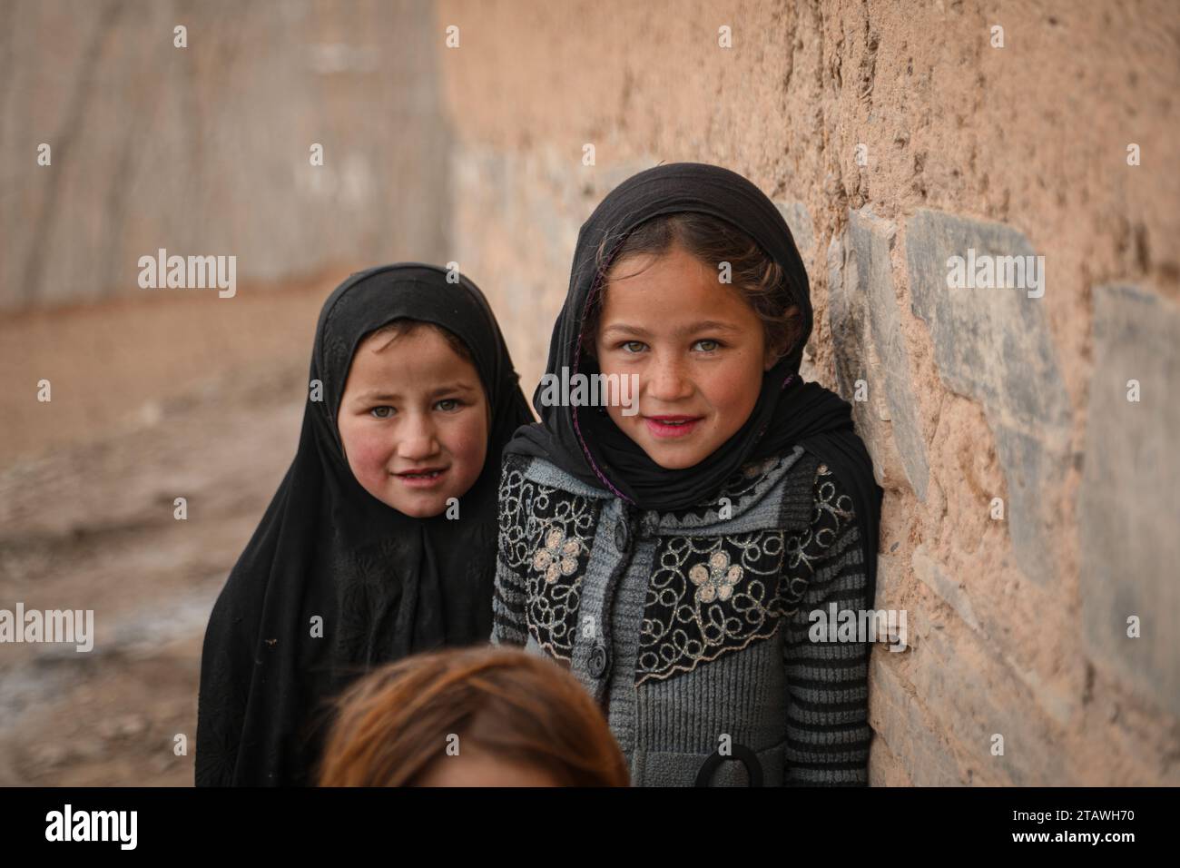 Happy Afghan poor children, happy young girl, happy young boy, Needy ...