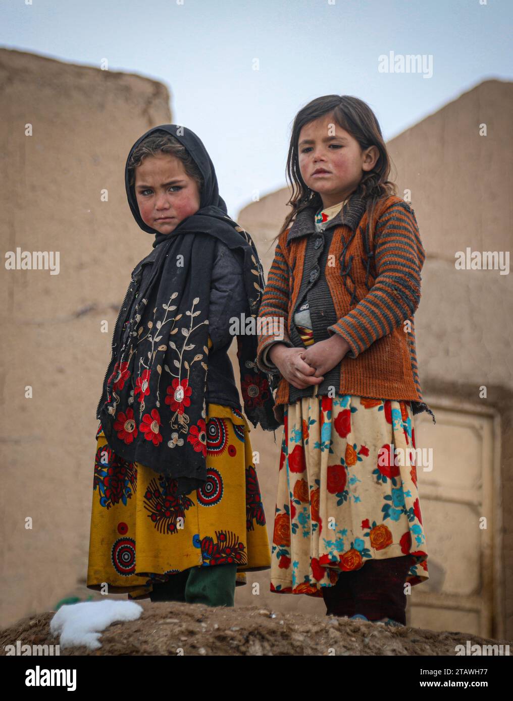 Happy Afghan poor children, happy young girl, happy young boy, Needy ...
