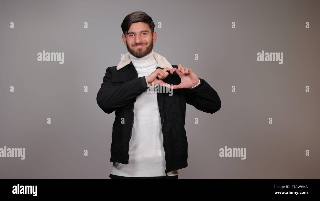 Love connection happy man hi-res stock photography and images - Alamy