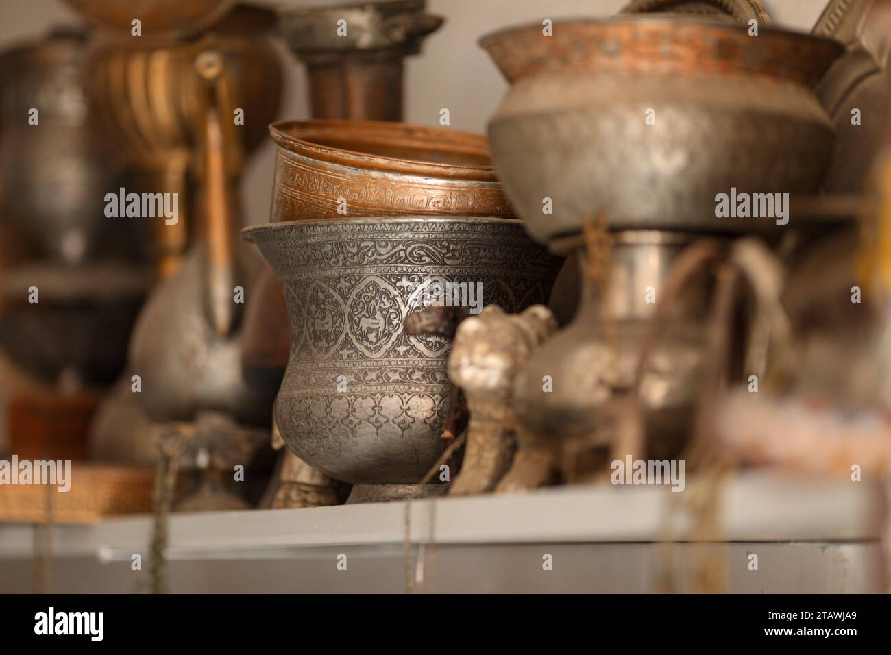 Vintage Heritage Pieces, Antique items Stock Photo - Alamy