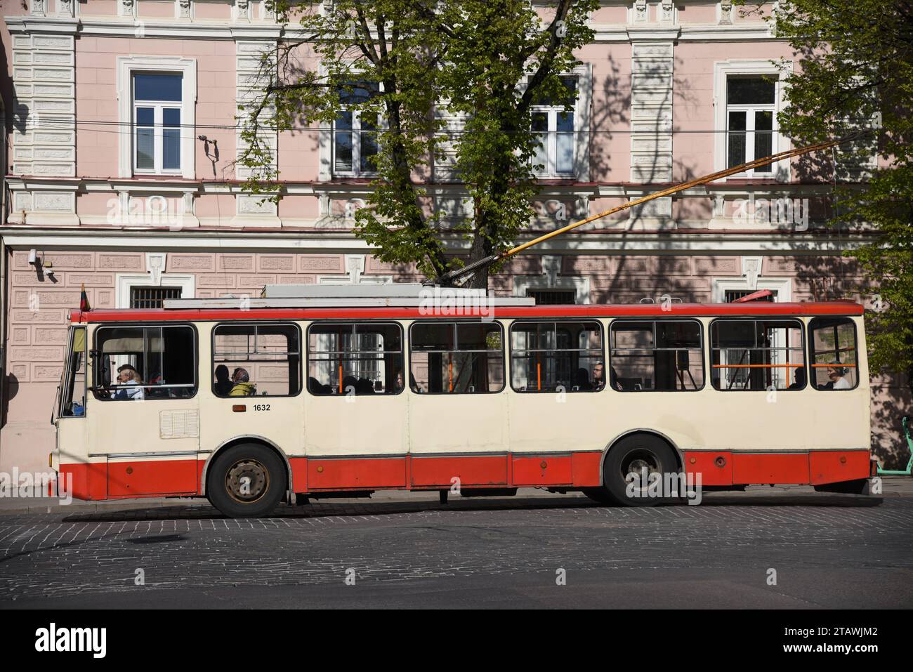 Skoda 14Tr trolleybus Stock Photo - Alamy