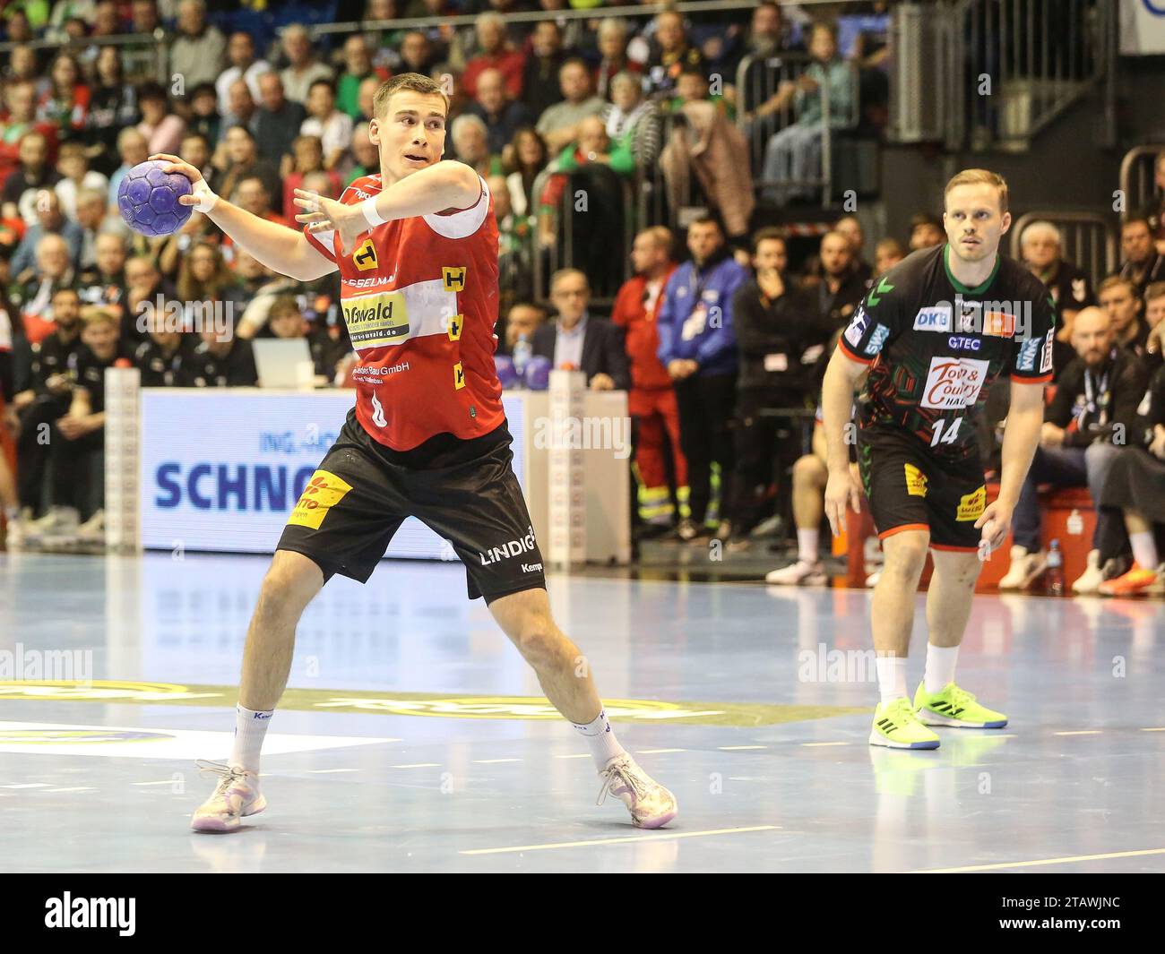 Swiss Handball Player Manuel Zehnder (ThSV) Handball Bundesliga Season ...