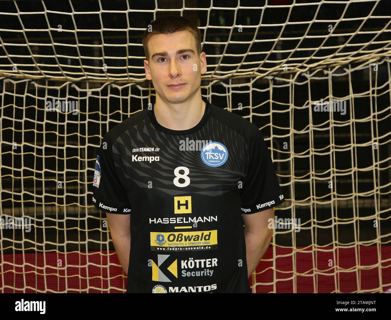 Swiss Handball Player Manuel Zehnder (ThSV) Handball Bundesliga Season ...