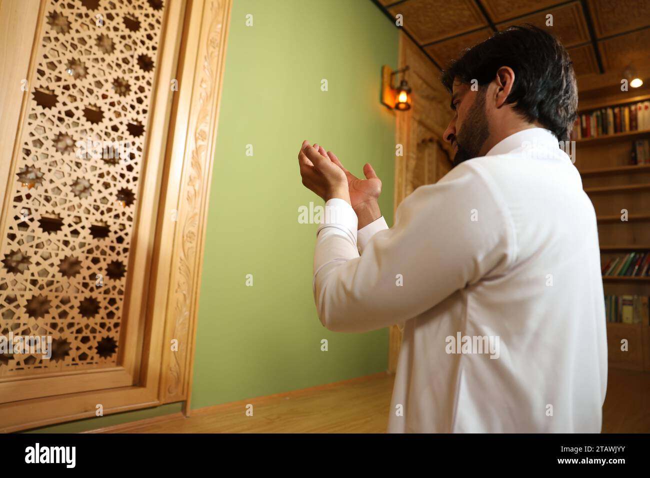 Muslim man praying hi-res stock photography and images - Alamy