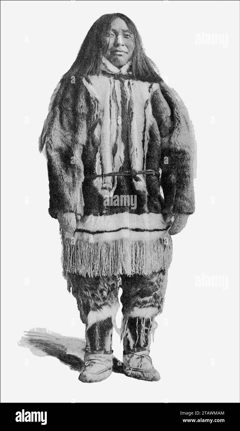 Inuit in ordinary dress Stock Photo - Alamy