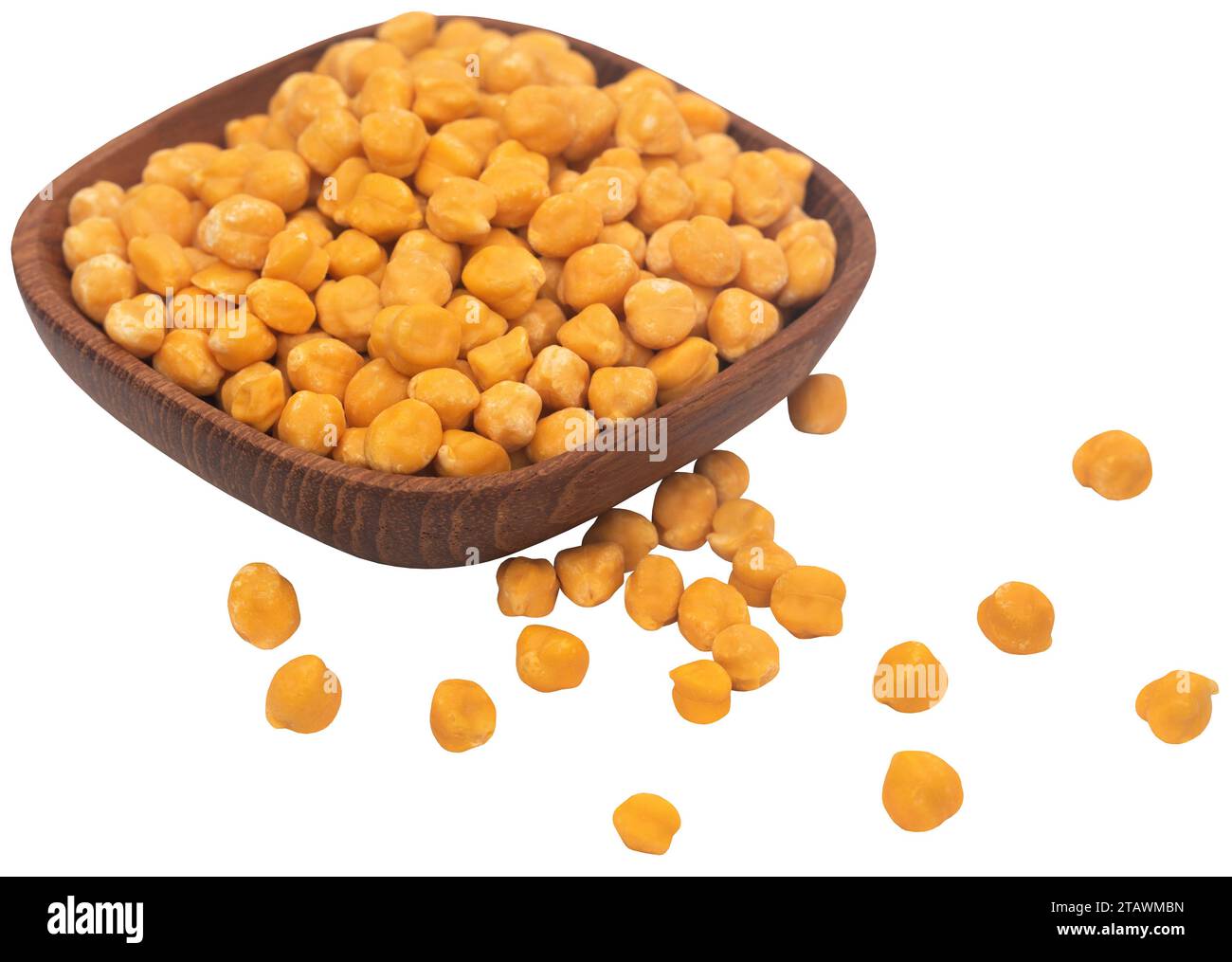 Peeled chickpea fresh and organic closeup isolated Stock Photo - Alamy