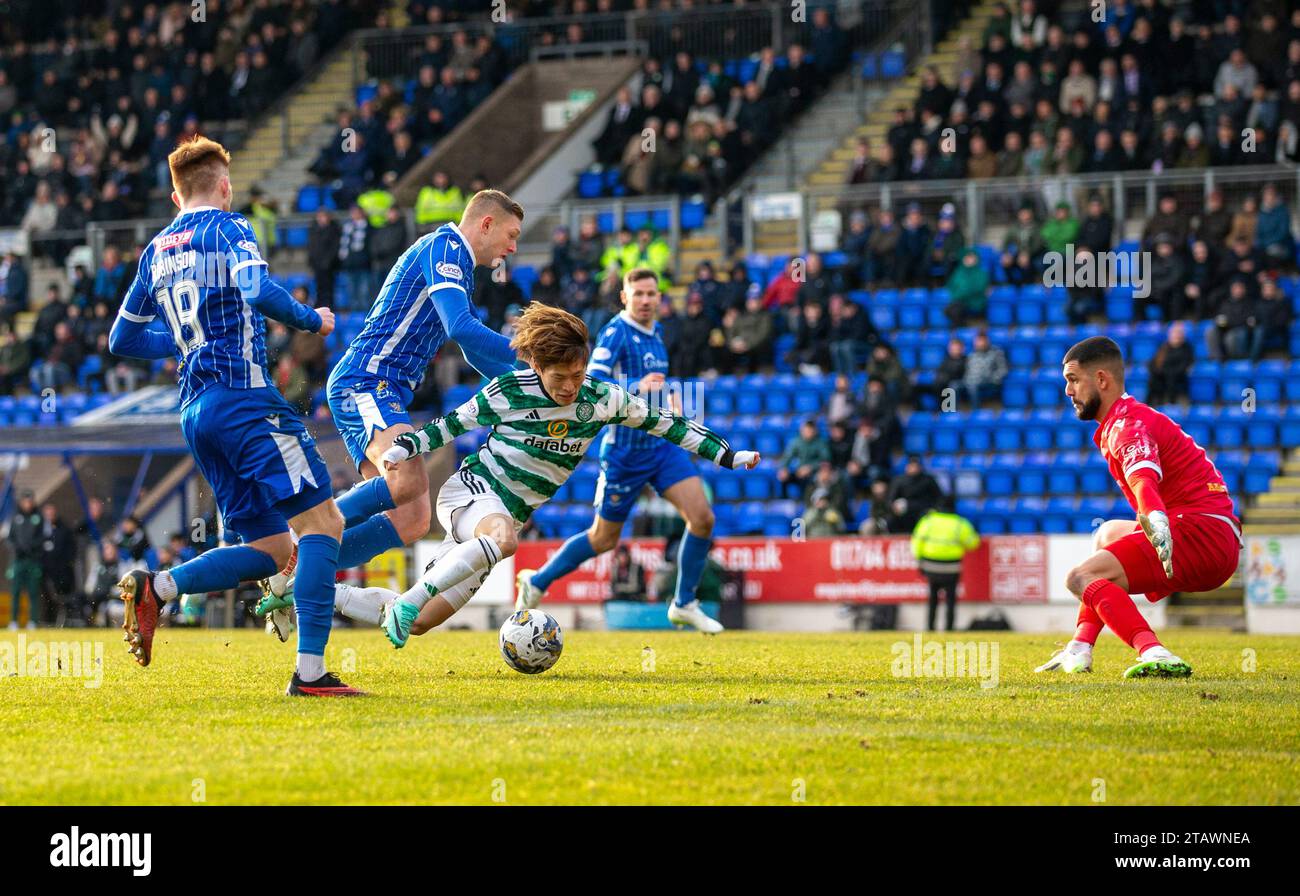 3rd December 2023; McDiarmid Park, Perth, Scotland: Scottish ...