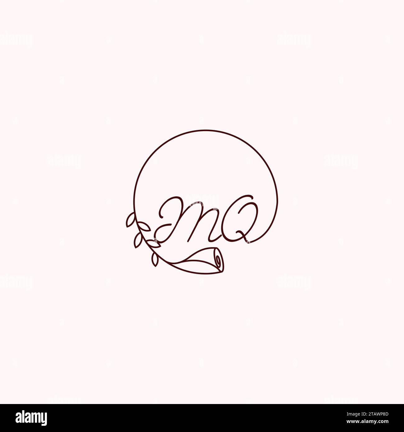 Mq letters Stock Vector Images - Alamy