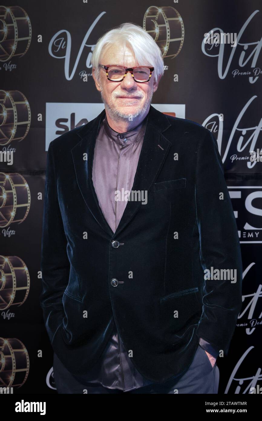 December 1, 2023, Rome, Italy: Ricky Tognazzi participates in the red ...