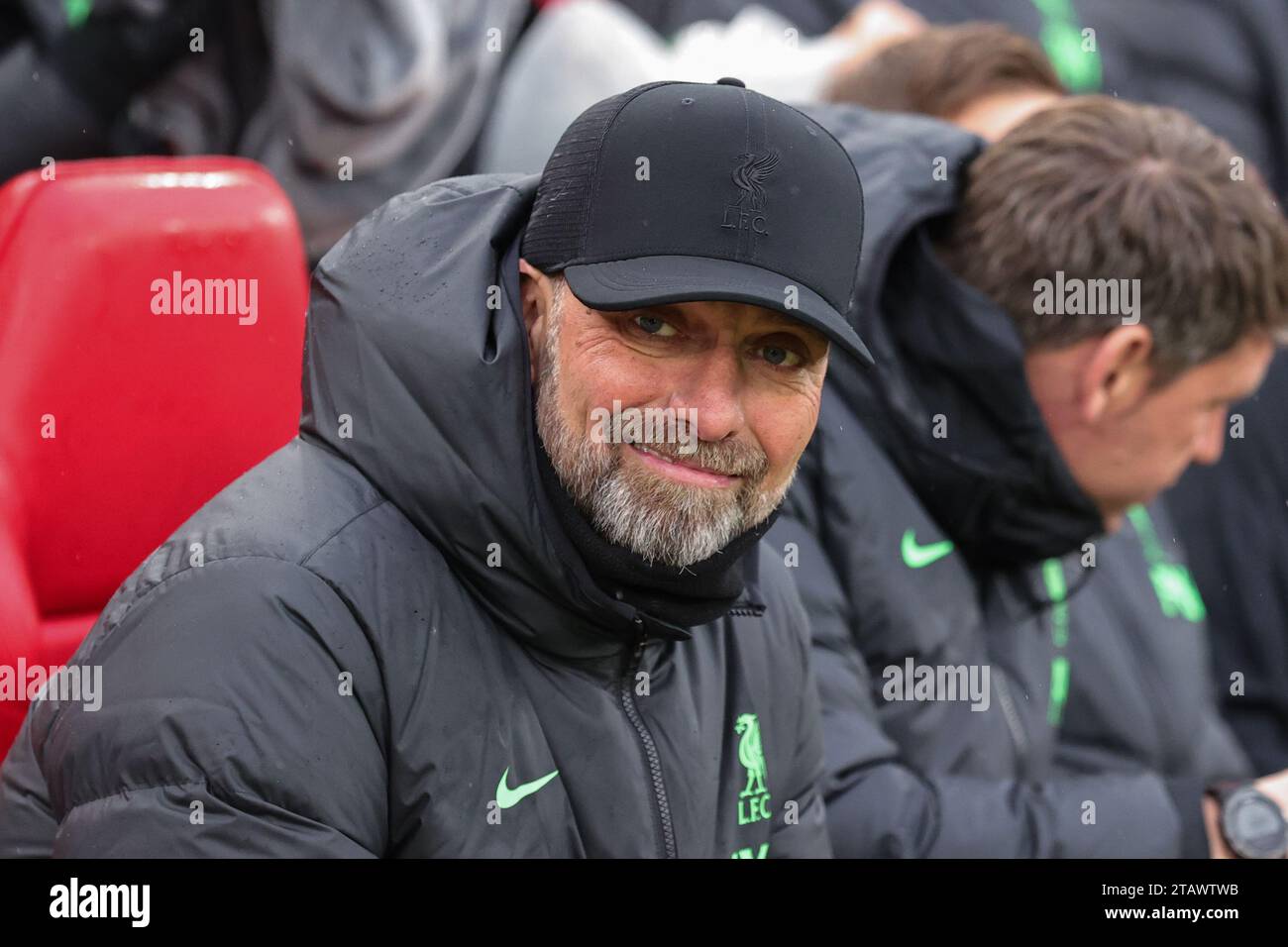 Jürgen Klopp manager of Liverpool during the Premier League match ...