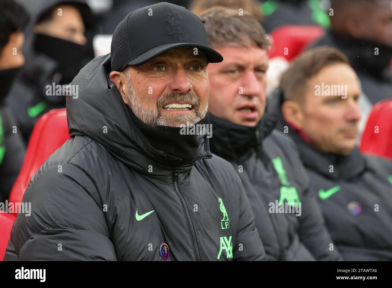 Jürgen Klopp manager of Liverpool during the Premier League match ...
