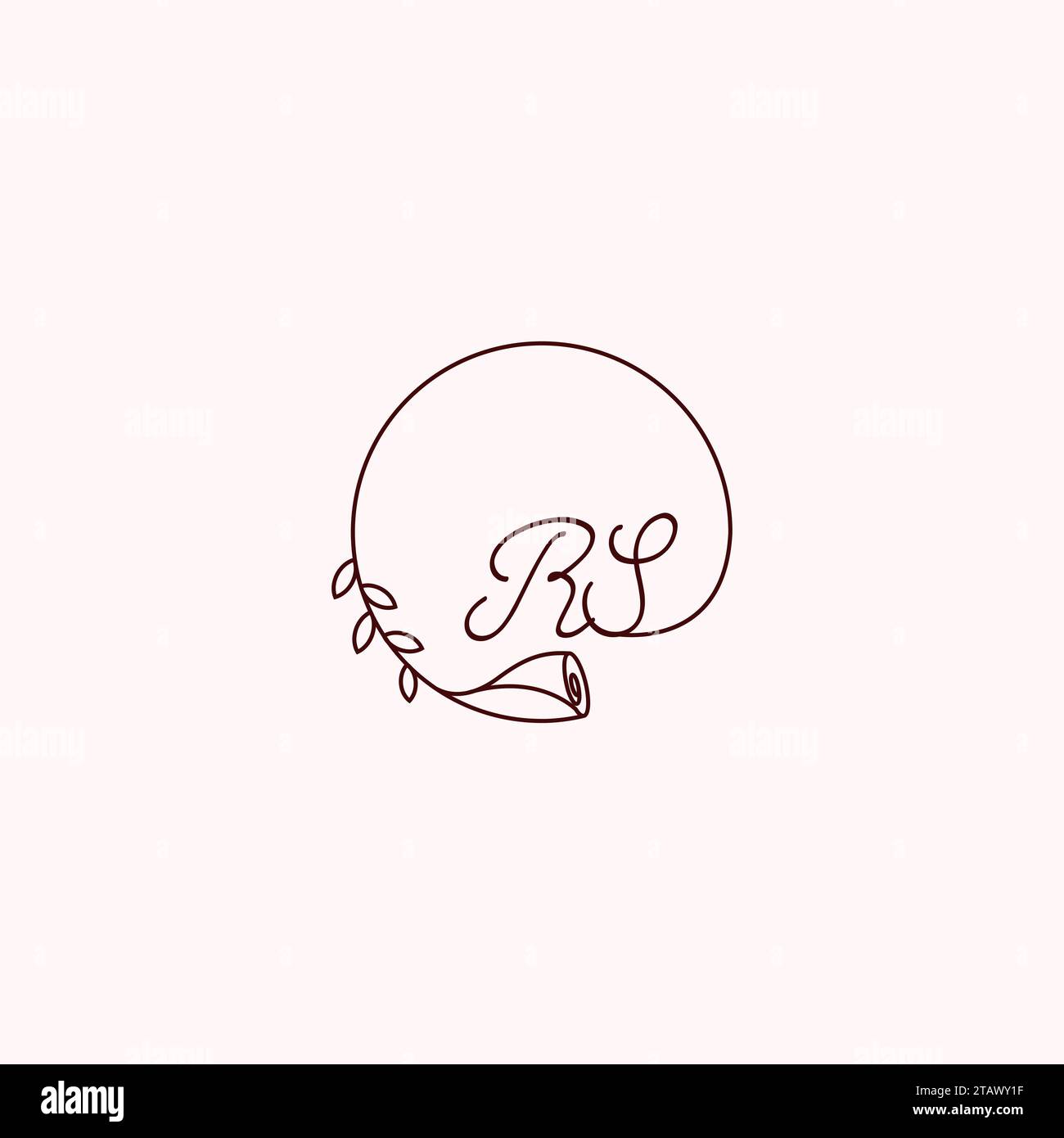 RS initial logo letters in high quality professional design that will ...