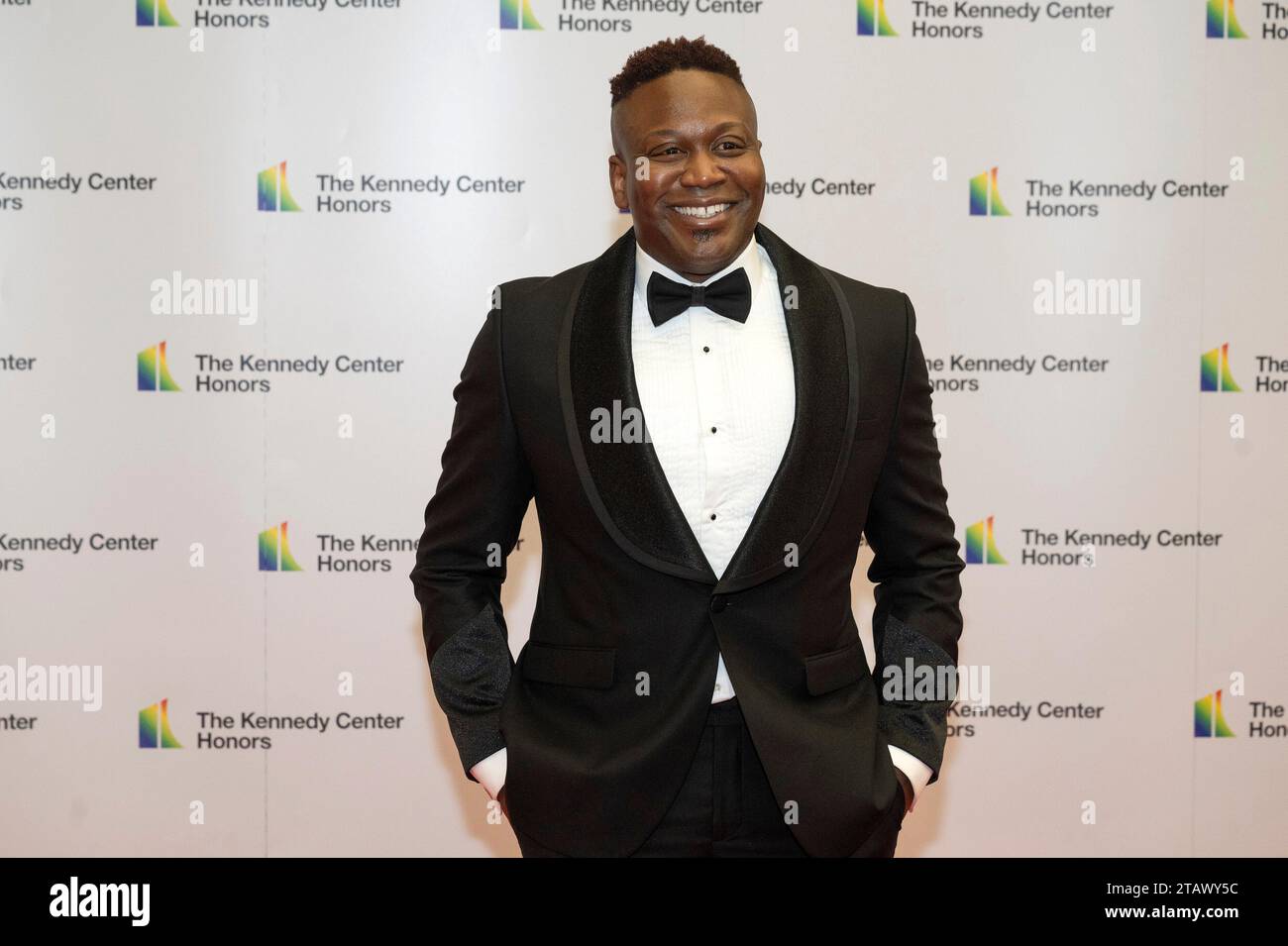Actor Tituss Burgess arrives for the Medallion Ceremony honoring the ...