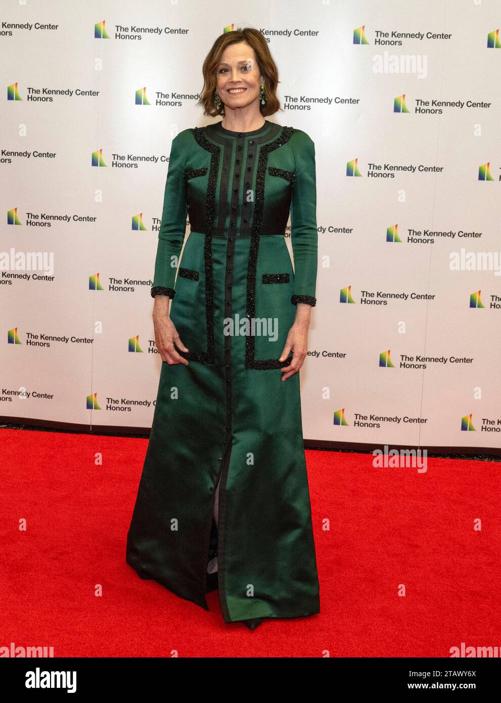 Actress Sigourney Weaver arrives for the Medallion Ceremony honoring ...