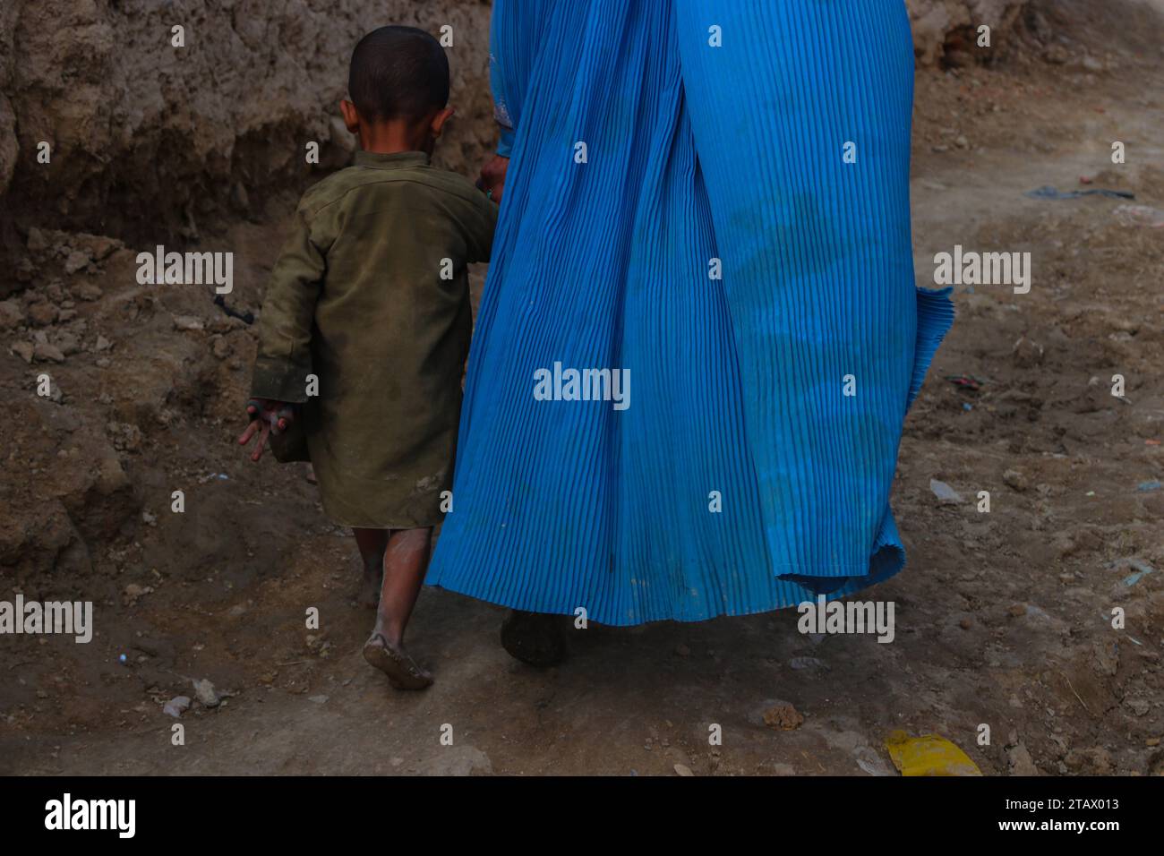 Photograph of an environment showing poverty Stock Photo - Alamy