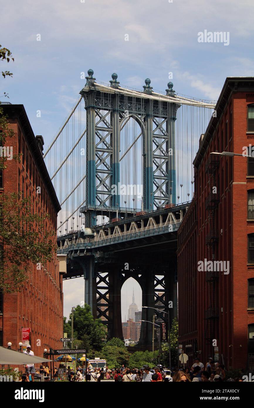 Dumbo, Brooklyn, Manhattan Bridge Stock Photo - Alamy