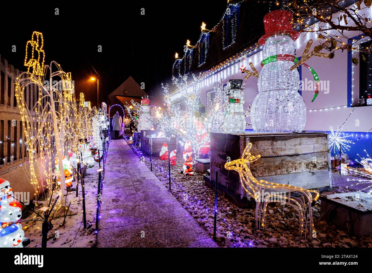 The Velehrad Winter Fairy Tale is the name of the Strnad's family house ...