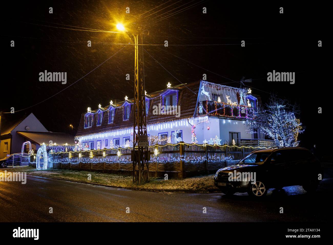 The Velehrad Winter Fairy Tale is the name of the Strnad's family house ...