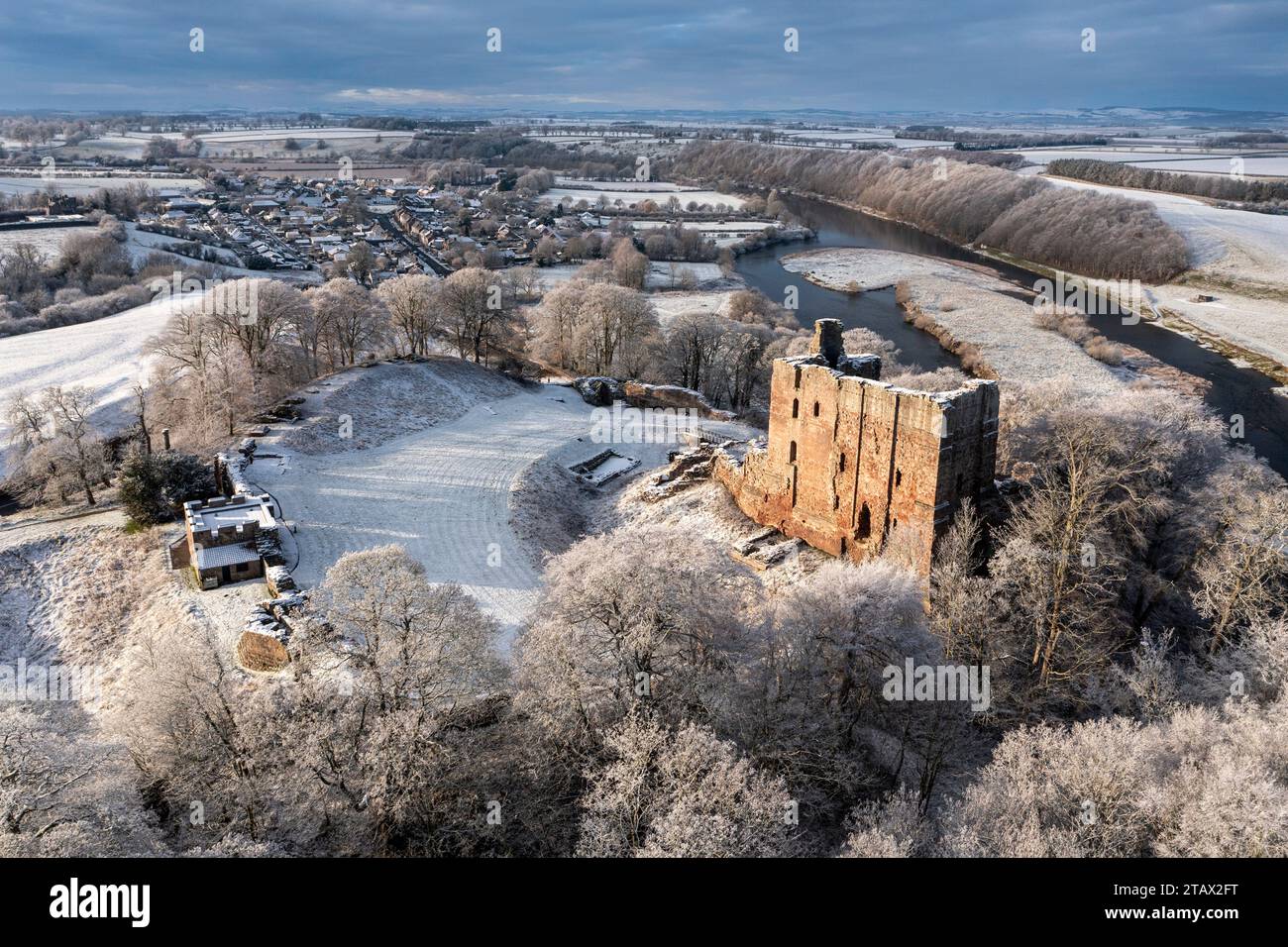 Norham Castle one of the most important of the Border castles was built ...