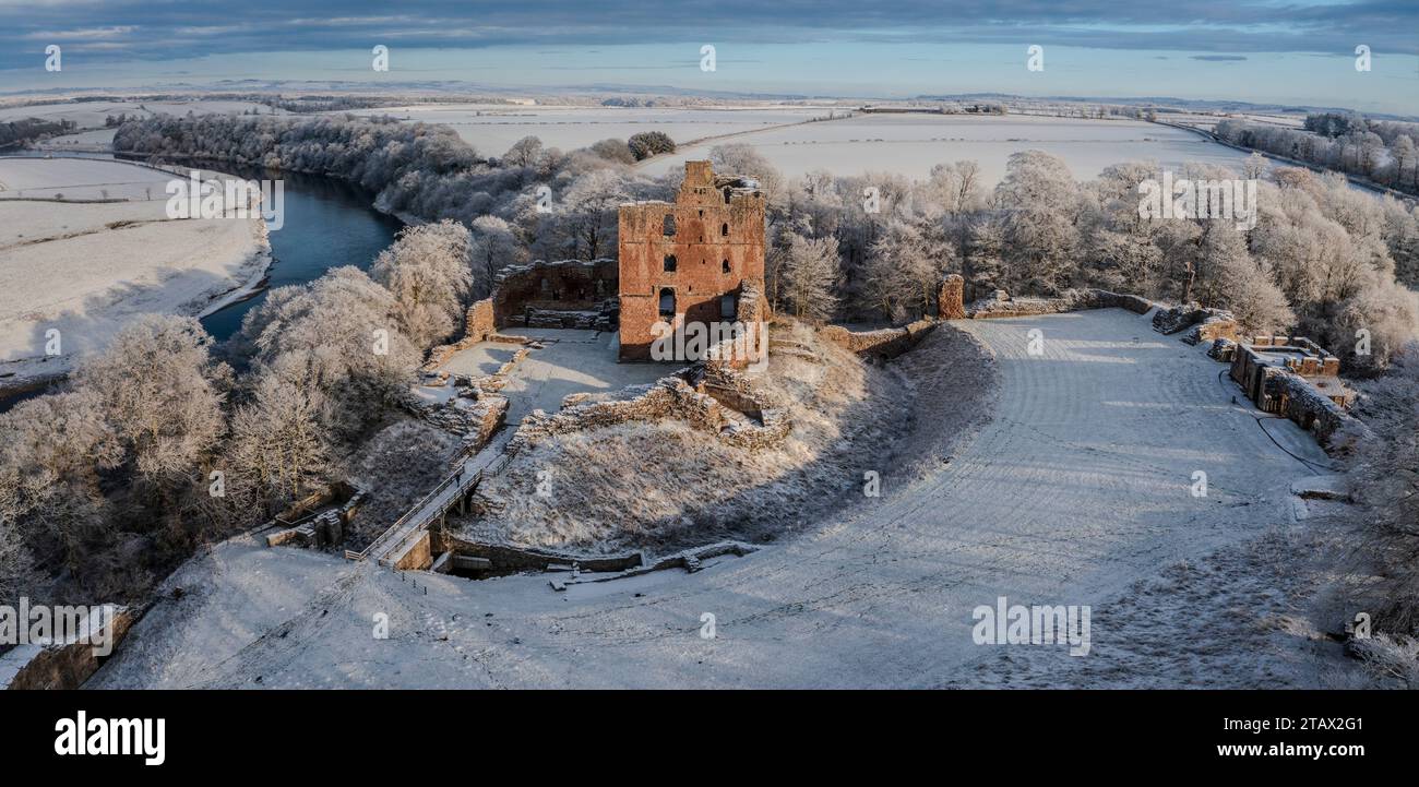 Norham Castle one of the most important of the Border castles was built ...
