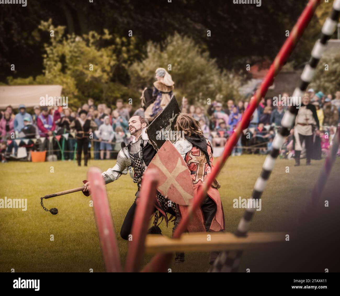 Jousting, Linlithgow Palace, Scotland Stock Photo - Alamy