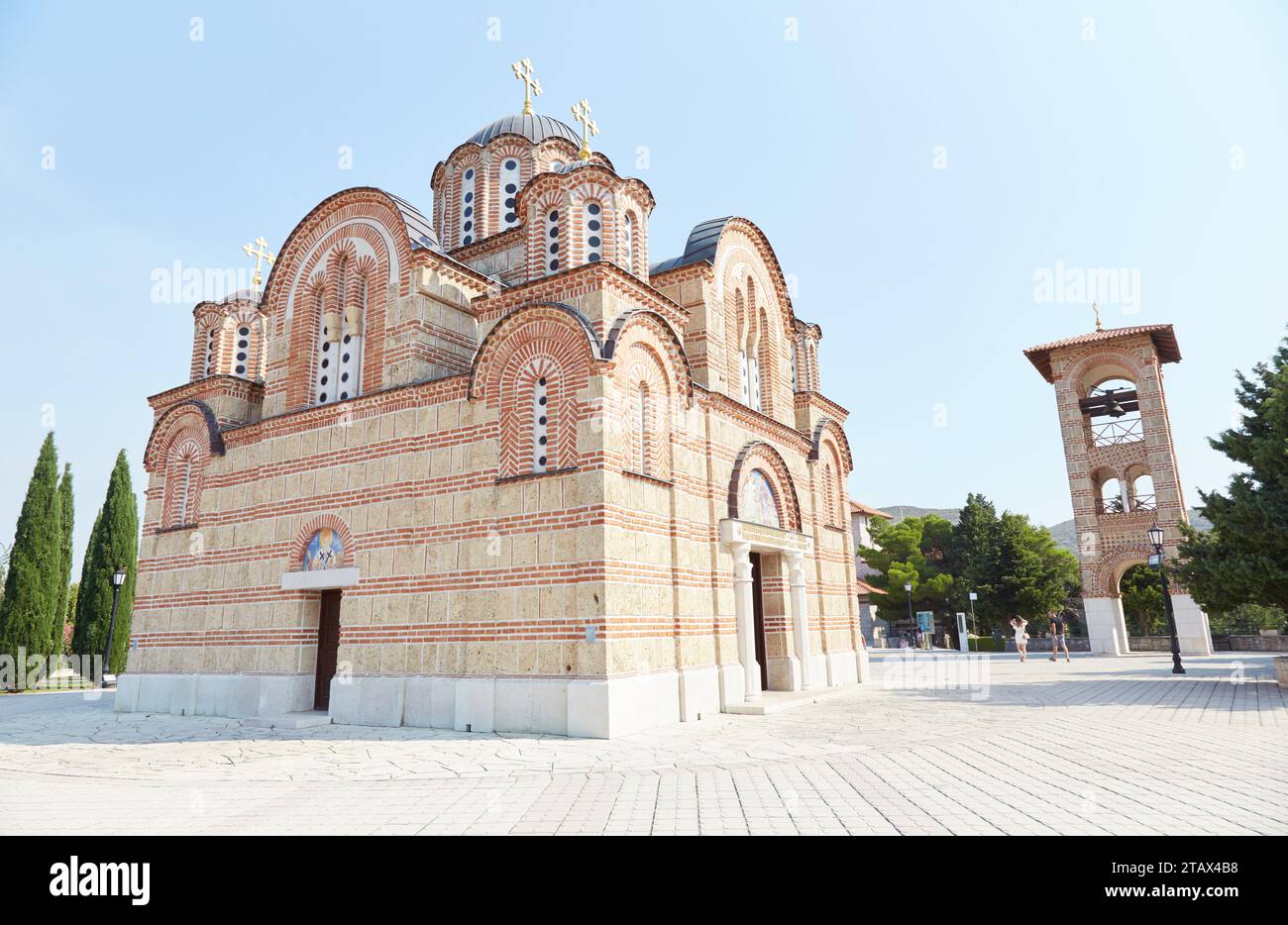 The beautiful Hercegovacka Gracanica Monastery in Trebinje, a replica ...