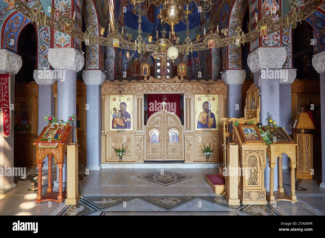 The beautiful Hercegovacka Gracanica Monastery in Trebinje, a replica ...
