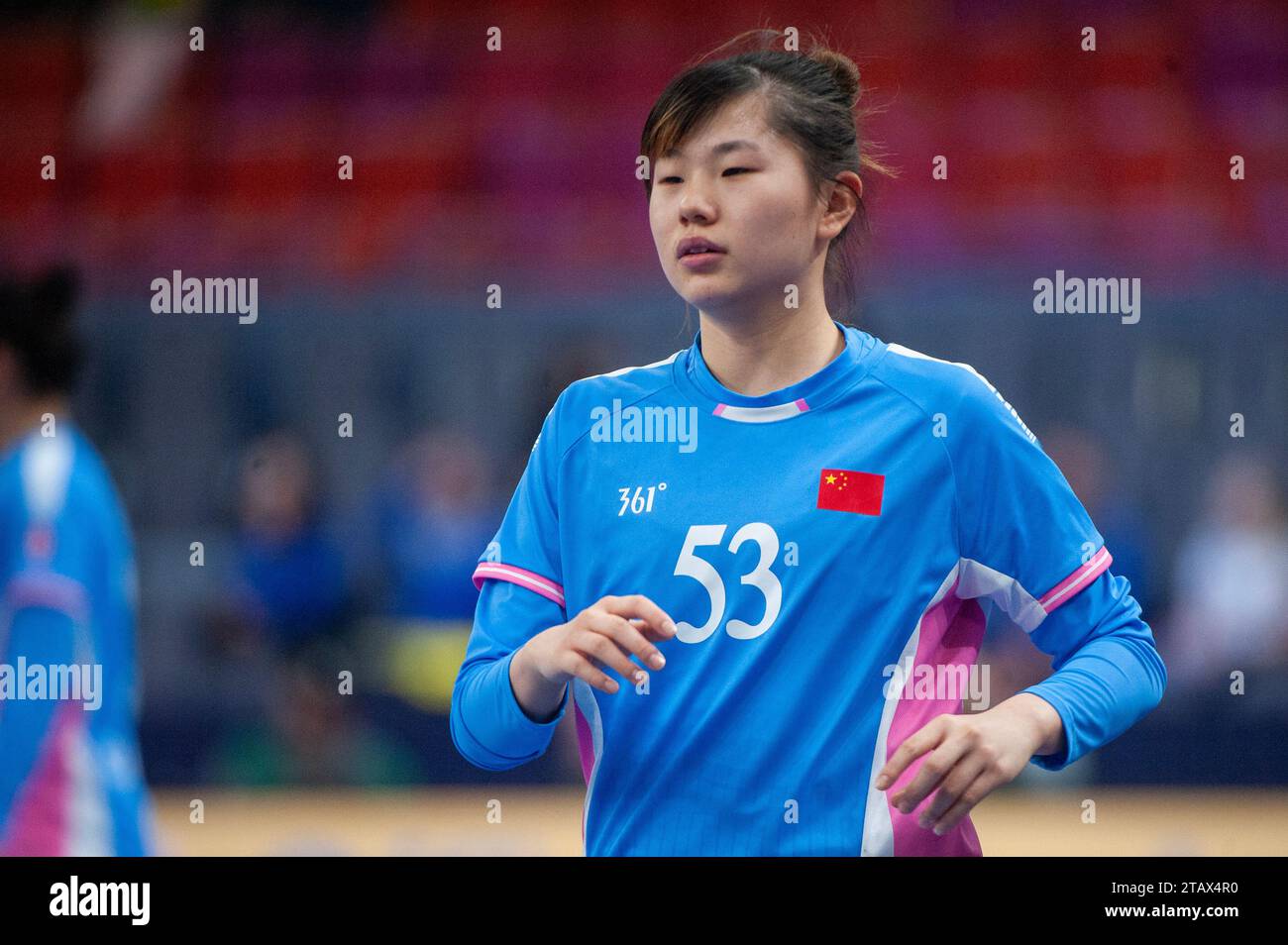 Gothenburg, Sweden. 3rd Dec 2023. Yuting Liu of China during the 2023 IHF Women's World Handball ...
