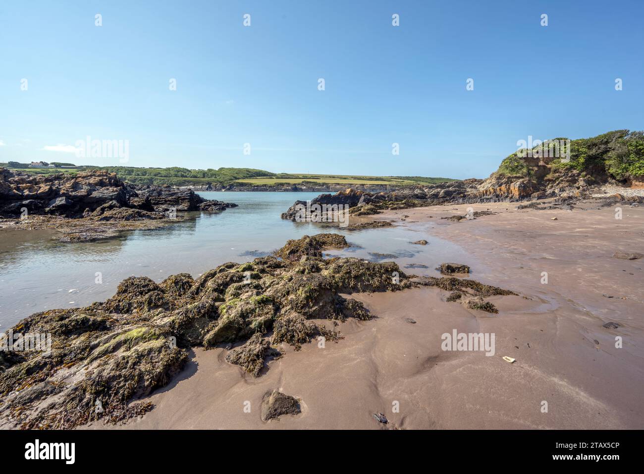 Wide angle coast waves rocks hi-res stock photography and images - Alamy