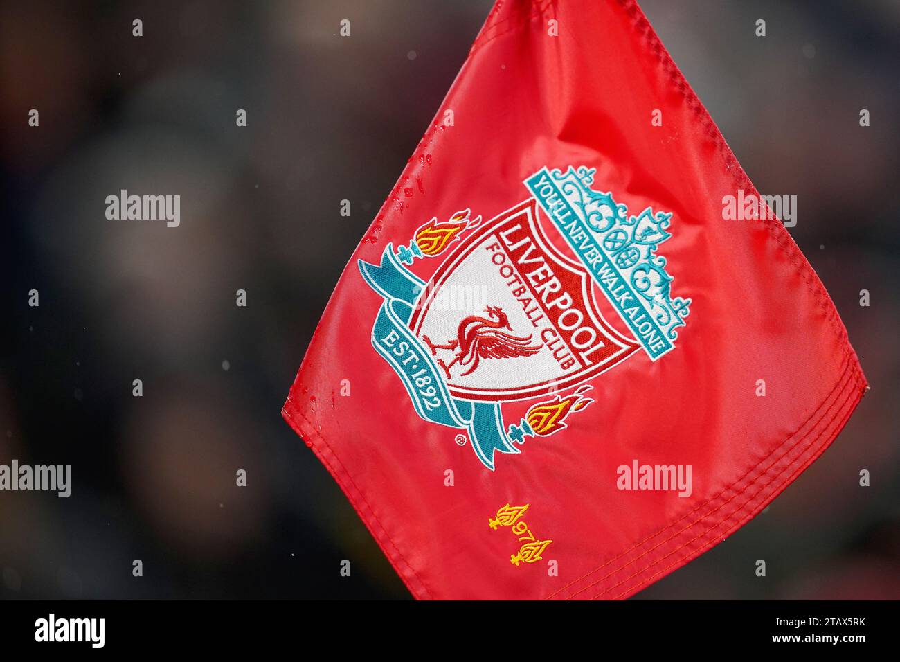 The corner flag anfield hi-res stock photography and images - Alamy