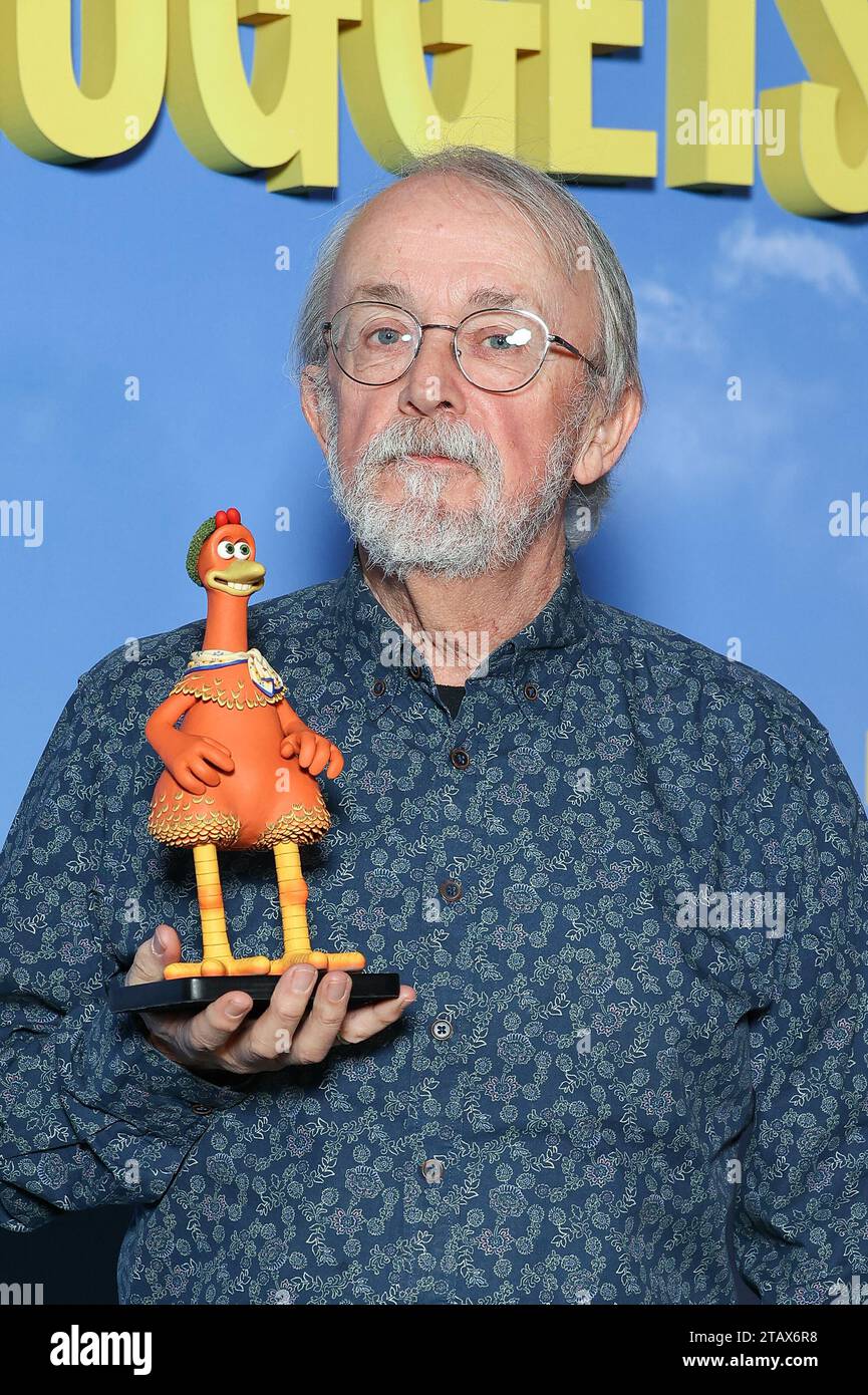 Paris, France. 03rd Dec, 2023. Peter Lord attends 'Chicken Run - La ...