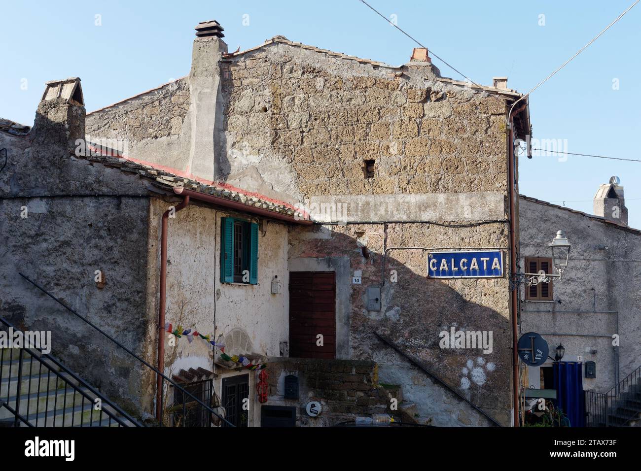 Calcata italy hi-res stock photography and images - Alamy